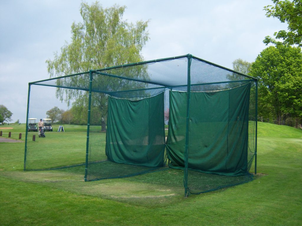 Professional Baffle Net 3m x 3.2m for practice cage - Sportsmark